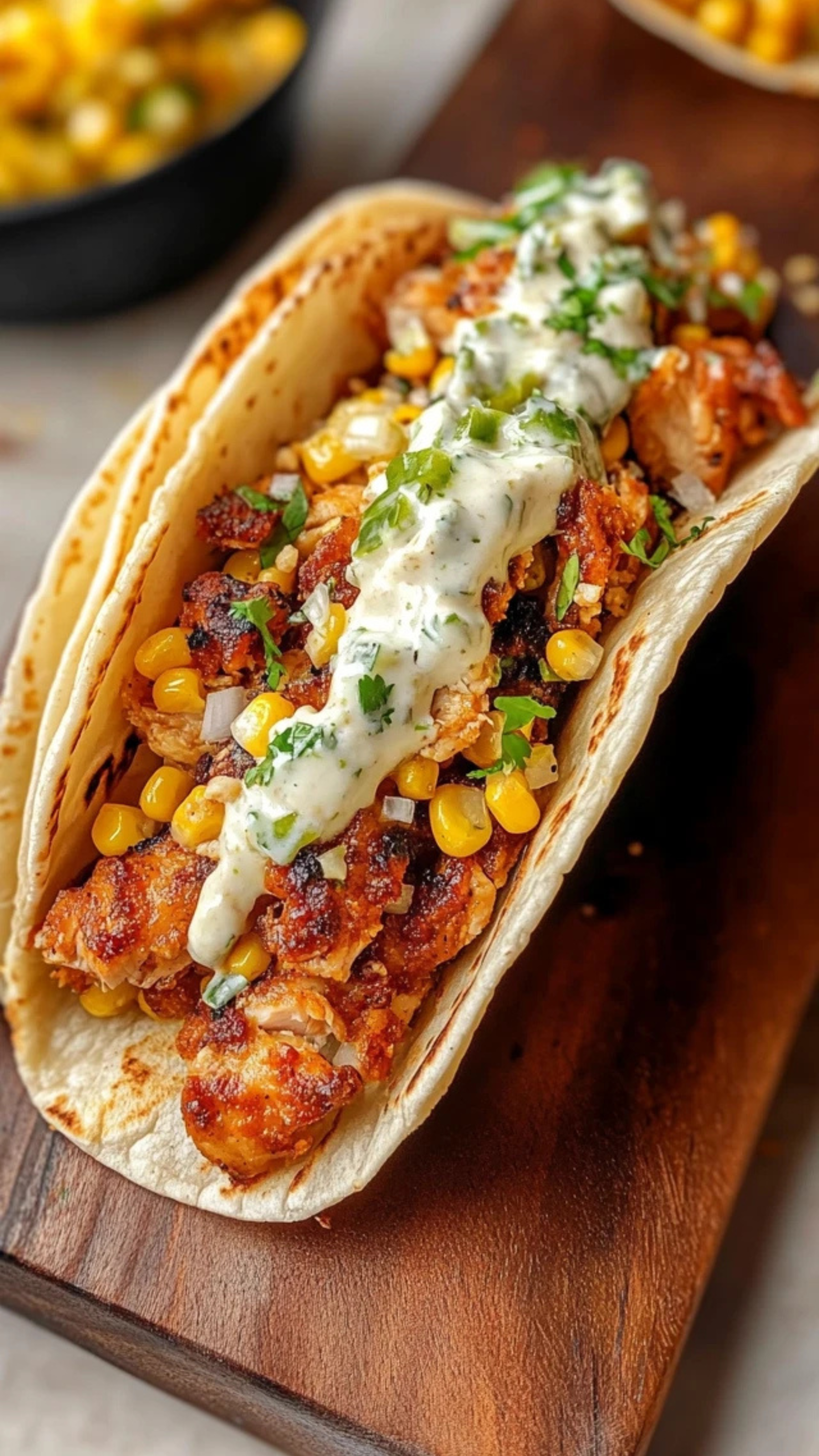 The Ultimate Guide to Fried Chicken Street Corn Tacos with Jalapeño ...