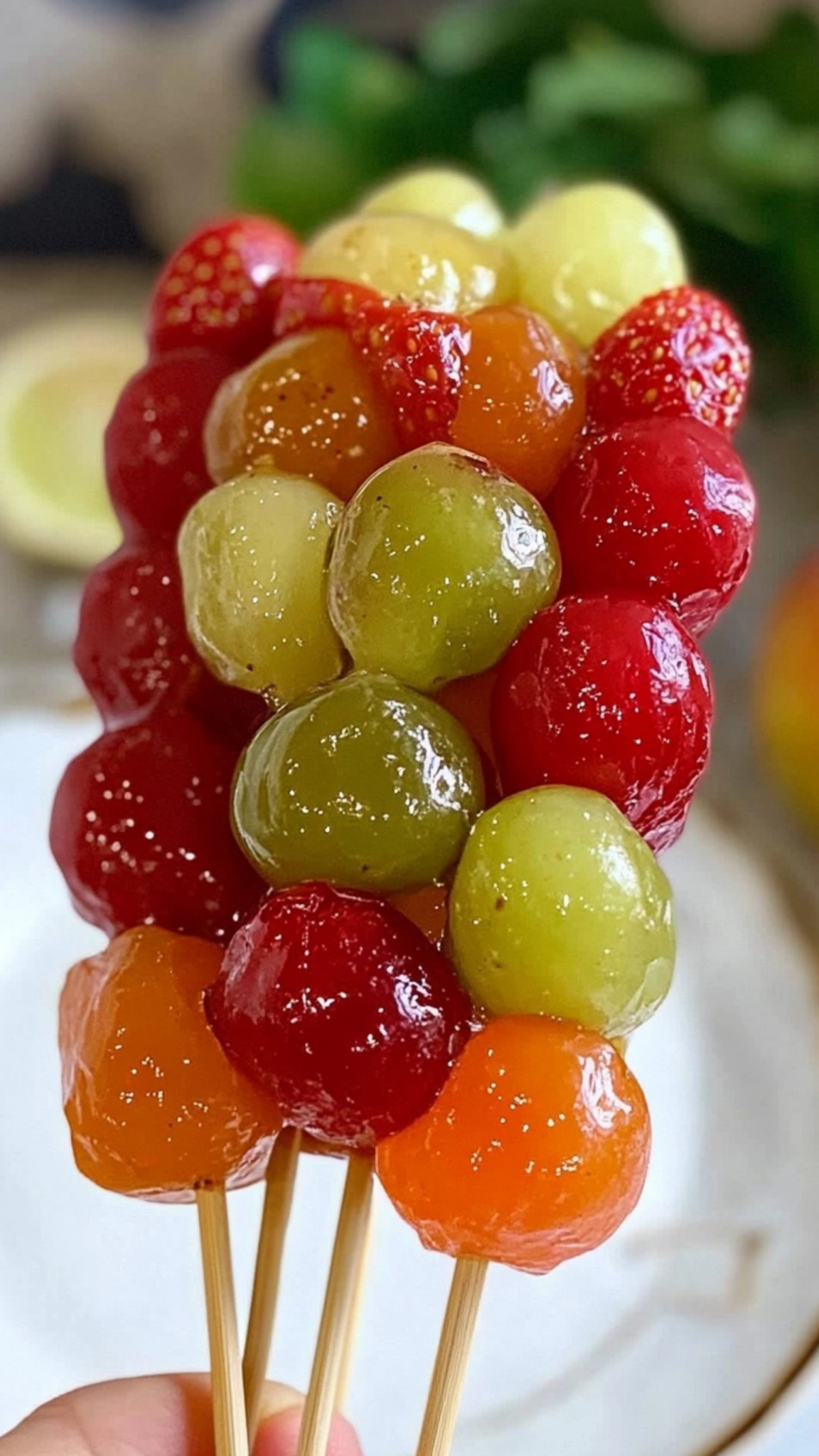 Crispy and Sweet: Homemade Tanghulu (Chinese Candied Fruit) Recipe ...