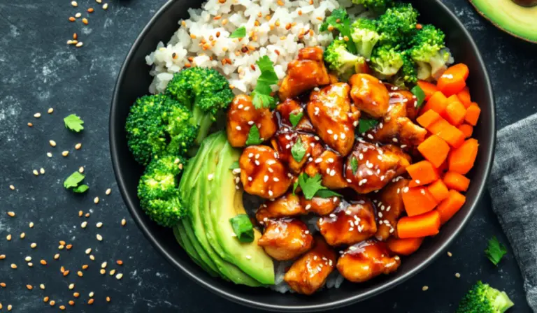 Sticky Chicken Rice Bowls Recipe A Flavor Packed Quick Meal For Any Occasion Paula Recipes