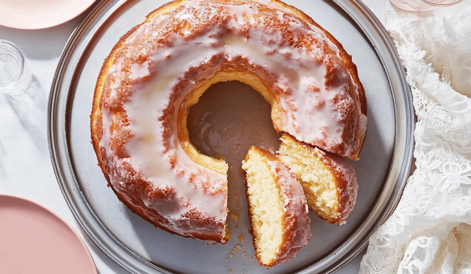 Glazed Buttermilk Donut Cake: A Nostalgic Twist on a Classic Treat - Paula Recipes