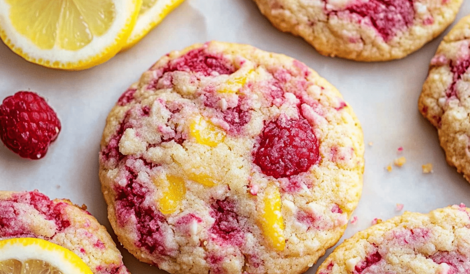 A Sweet Taste of Summer: Raspberry Lemonade Cookies - Paula Recipes