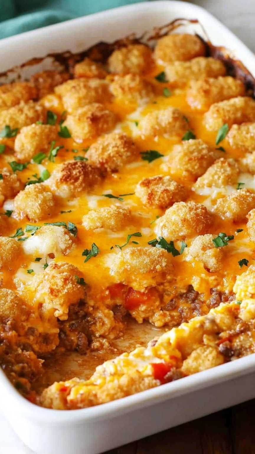 Breakfast Tater Tot Casserole: A Hearty, Flavorful Morning Delight ...
