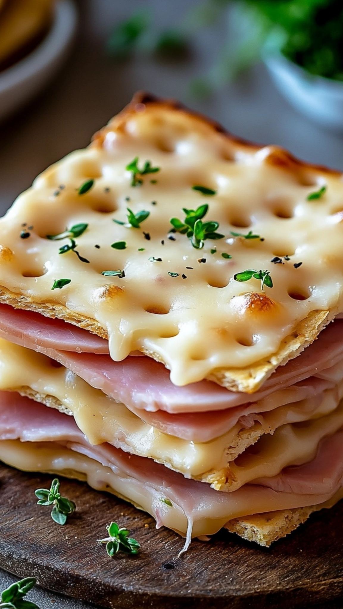 Savory Ham and Swiss Cracker Melts: The Ultimate Party Snack - Paula ...