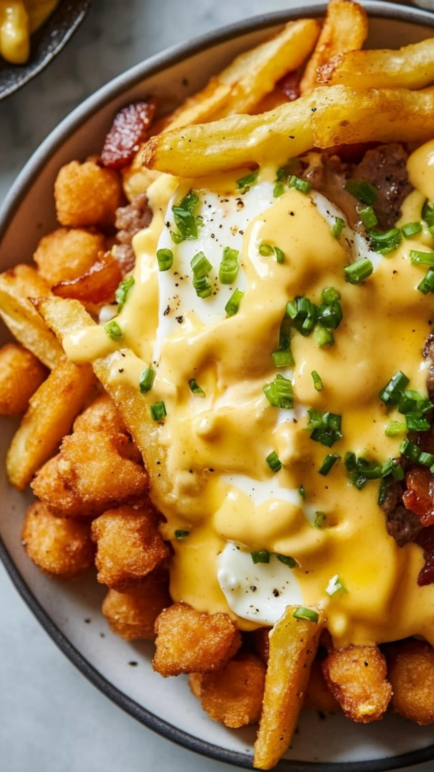 Breakfast Poutine with Hollandaise Sauce: A Morning Indulgence - Paula ...