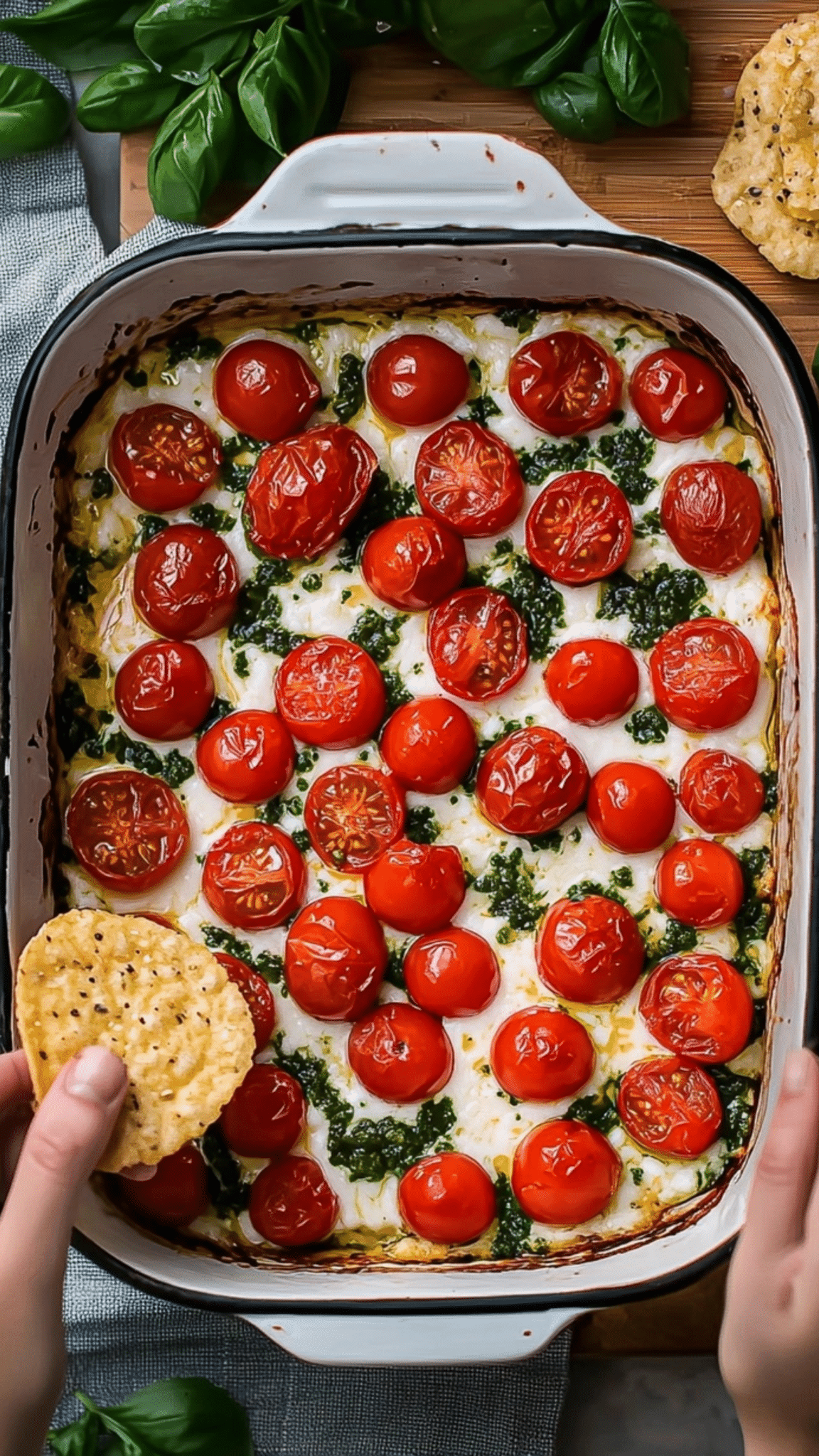 How to Make a Perfect Caprese Dip: A Warm and Cheesy Italian-Inspired ...