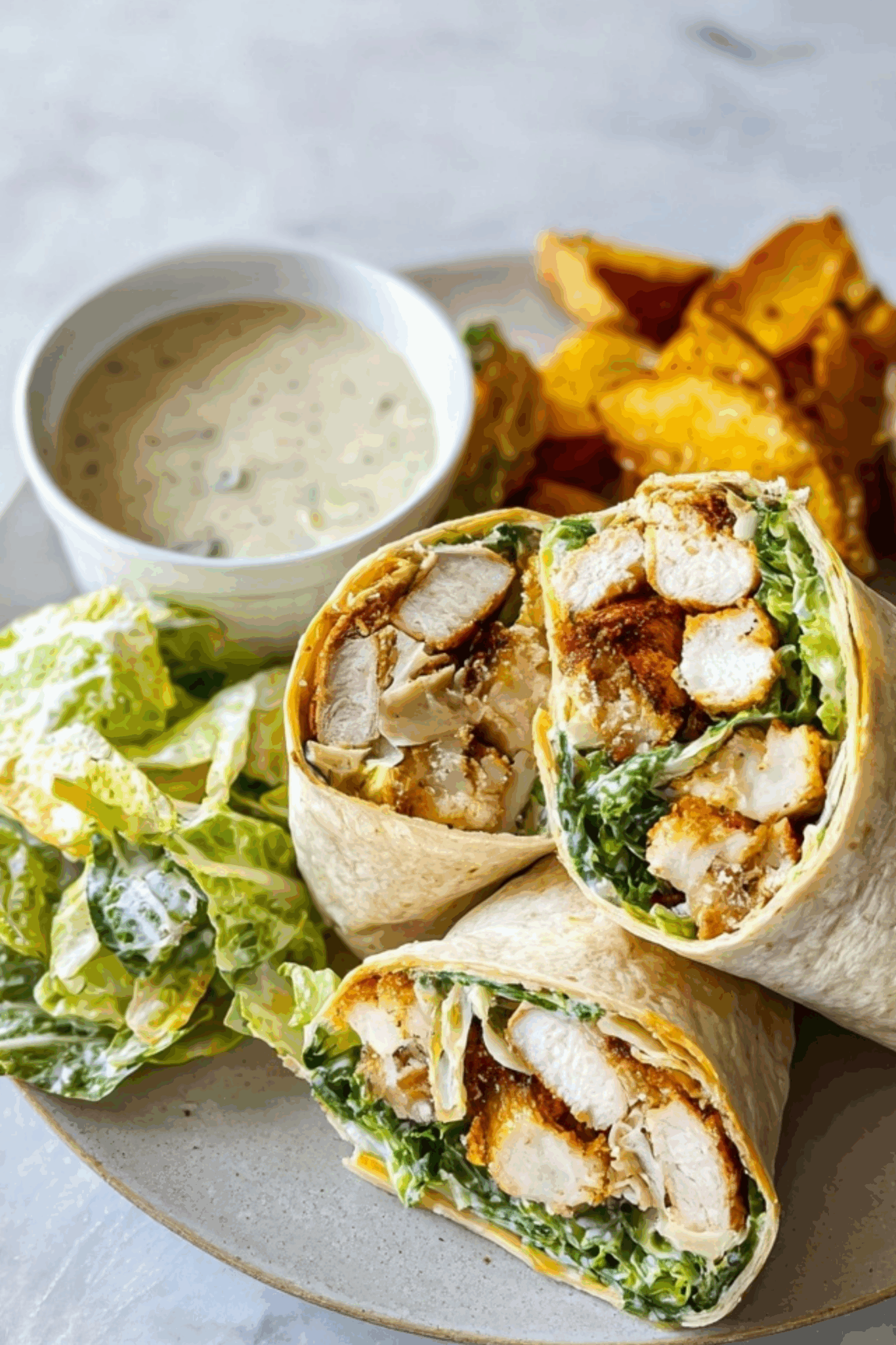 Chicken Caesar Wrap: 20 Minutes Quick & Delicious Dinner Wrap Ideas
