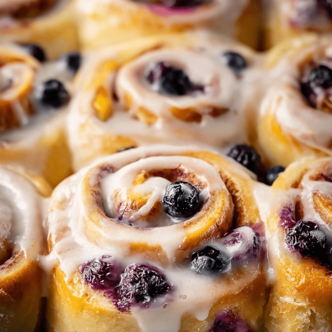 Blueberry Sweet Rolls with Lemon Glaze – 5-Star Recipe You’ll Crave