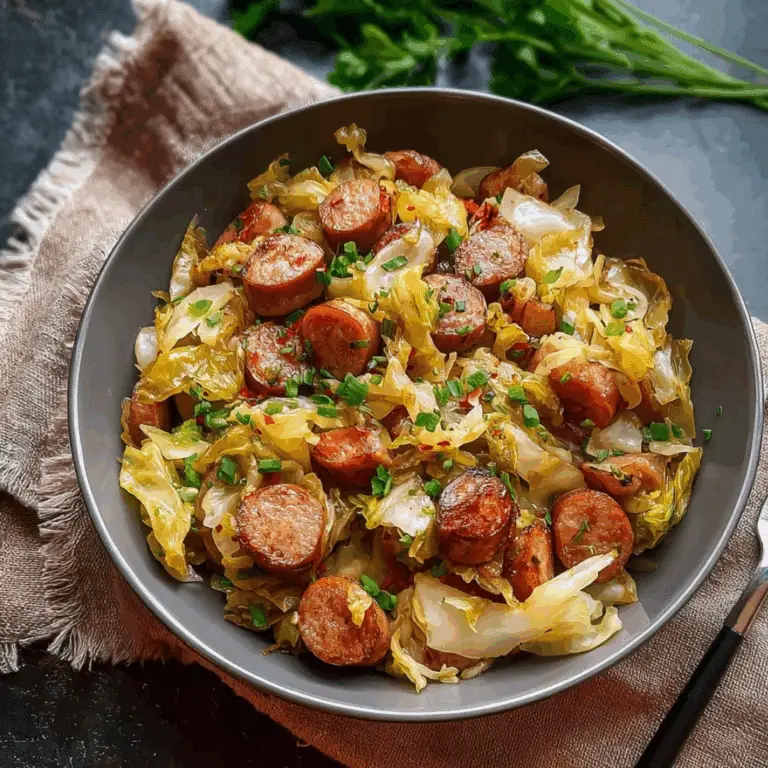 Sausage and Cabbage Stir Fry – Ultimate 25-Minute Comfort Recipe
