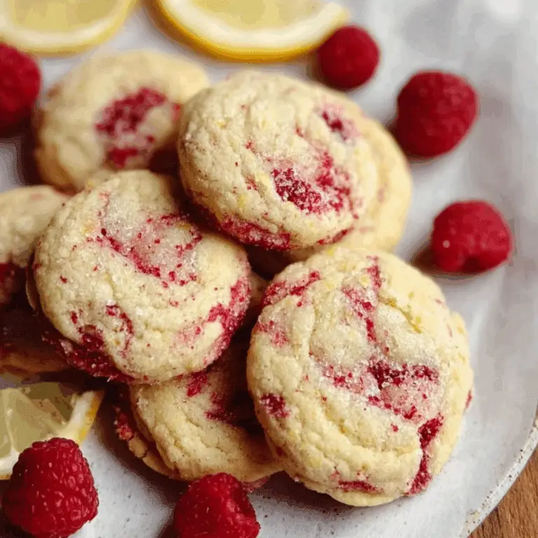 Lemon Raspberry Cookies – Amazing Soft Treats You’ll Love (2025)