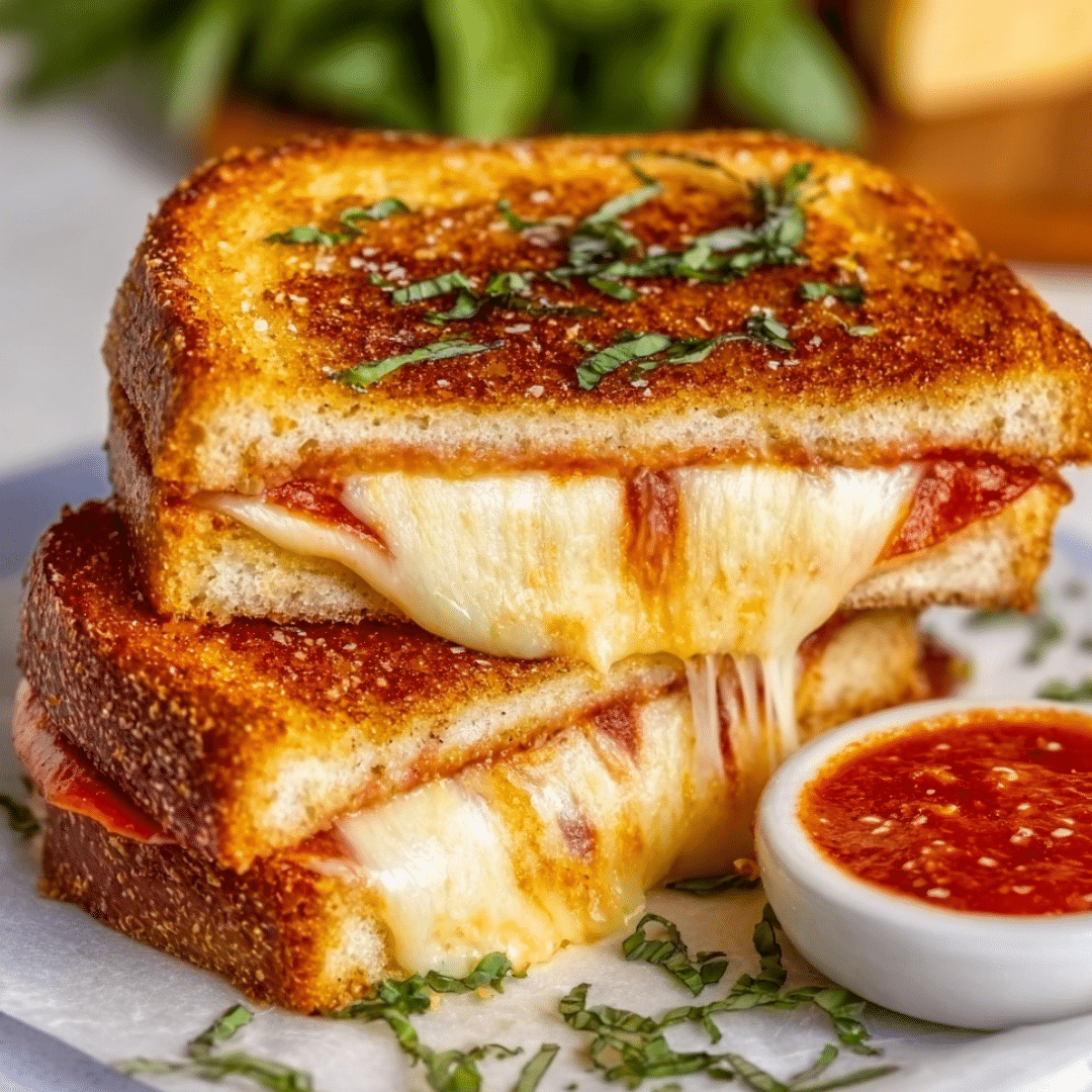 Pizza Grilled Cheese: 5 Easy Ingredients for Crispy Perfection