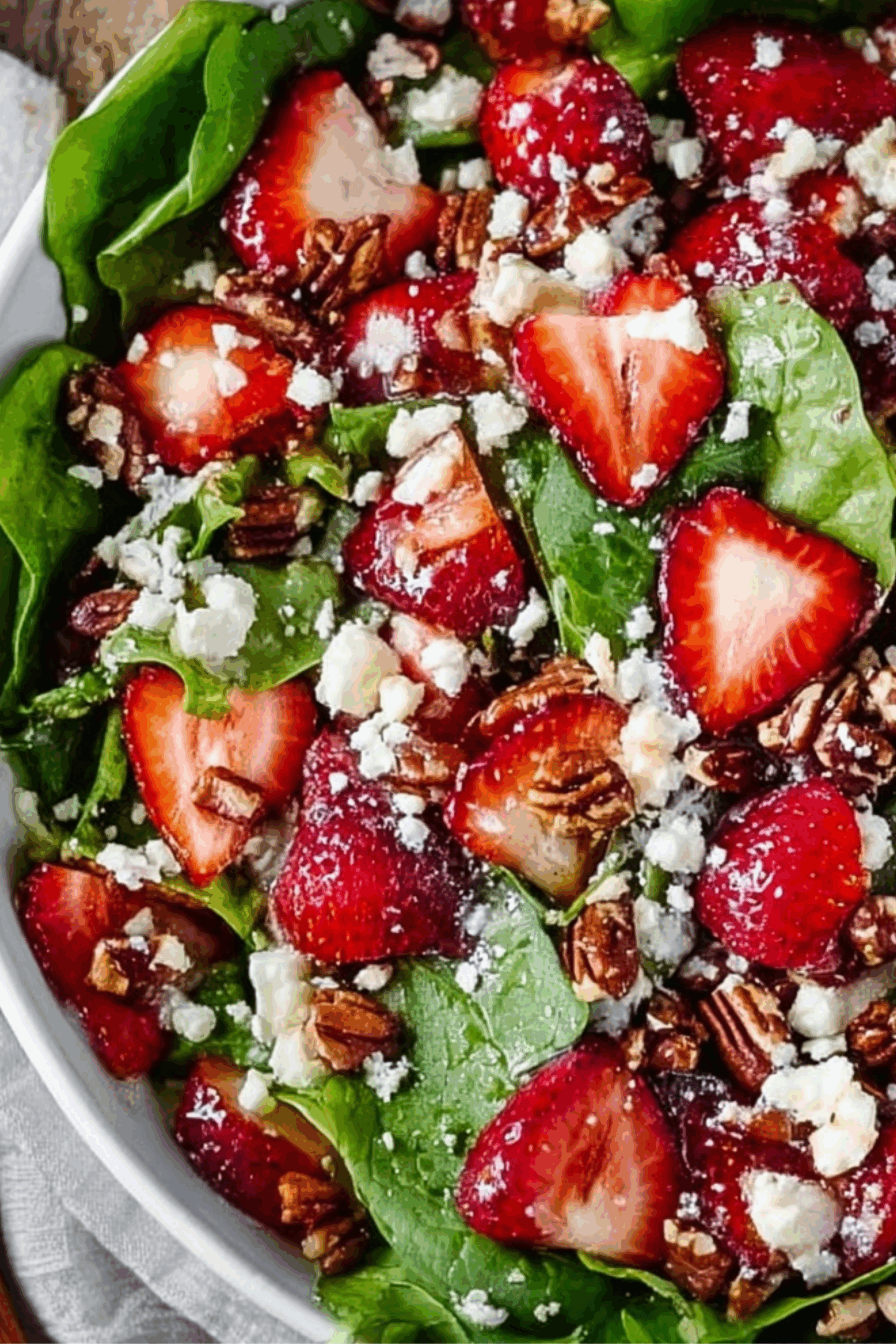 Spinach Strawberry Salad with Pecans – 13-Minute Ultimate Delicious Recipe