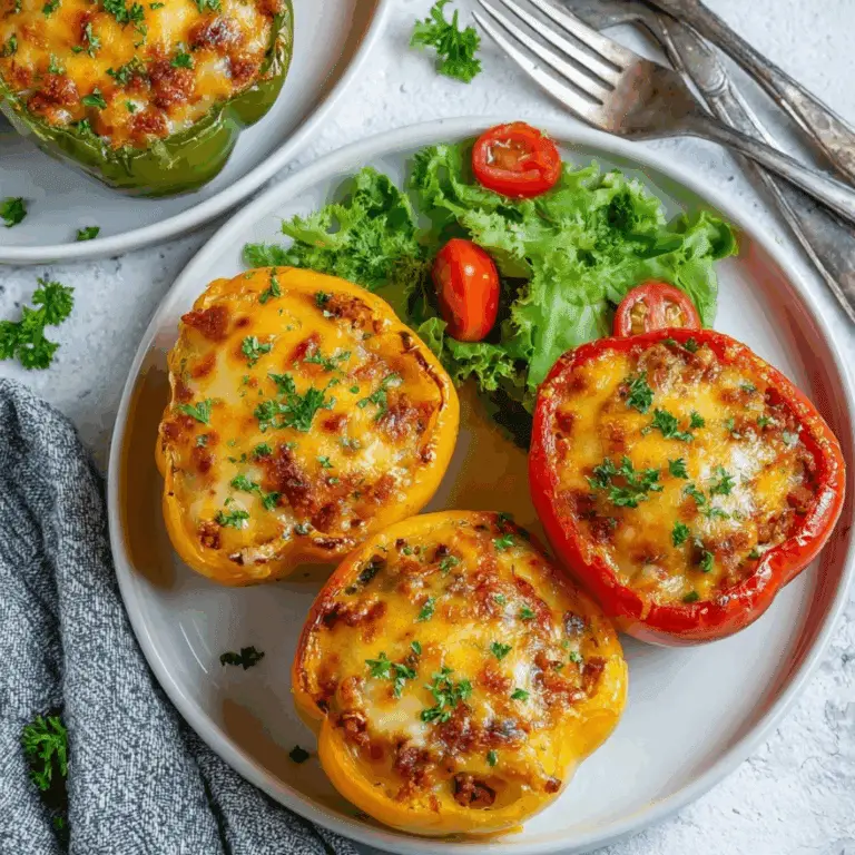Easy Stuffed Bell Peppers – 5 Star Recipe for Dinner
