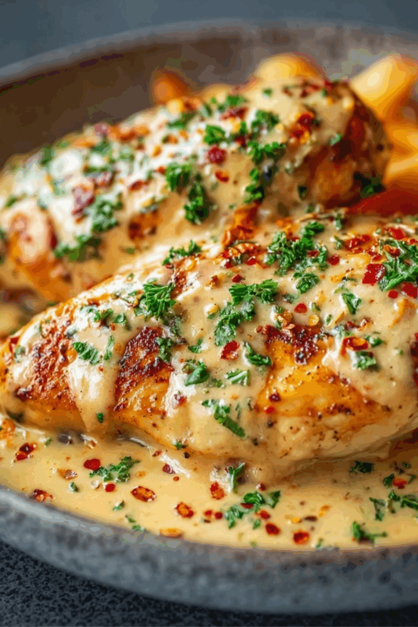 Chicken Fillet in Spicy Garlic-Parmesan Sauce – 1 Ultimate Favorite