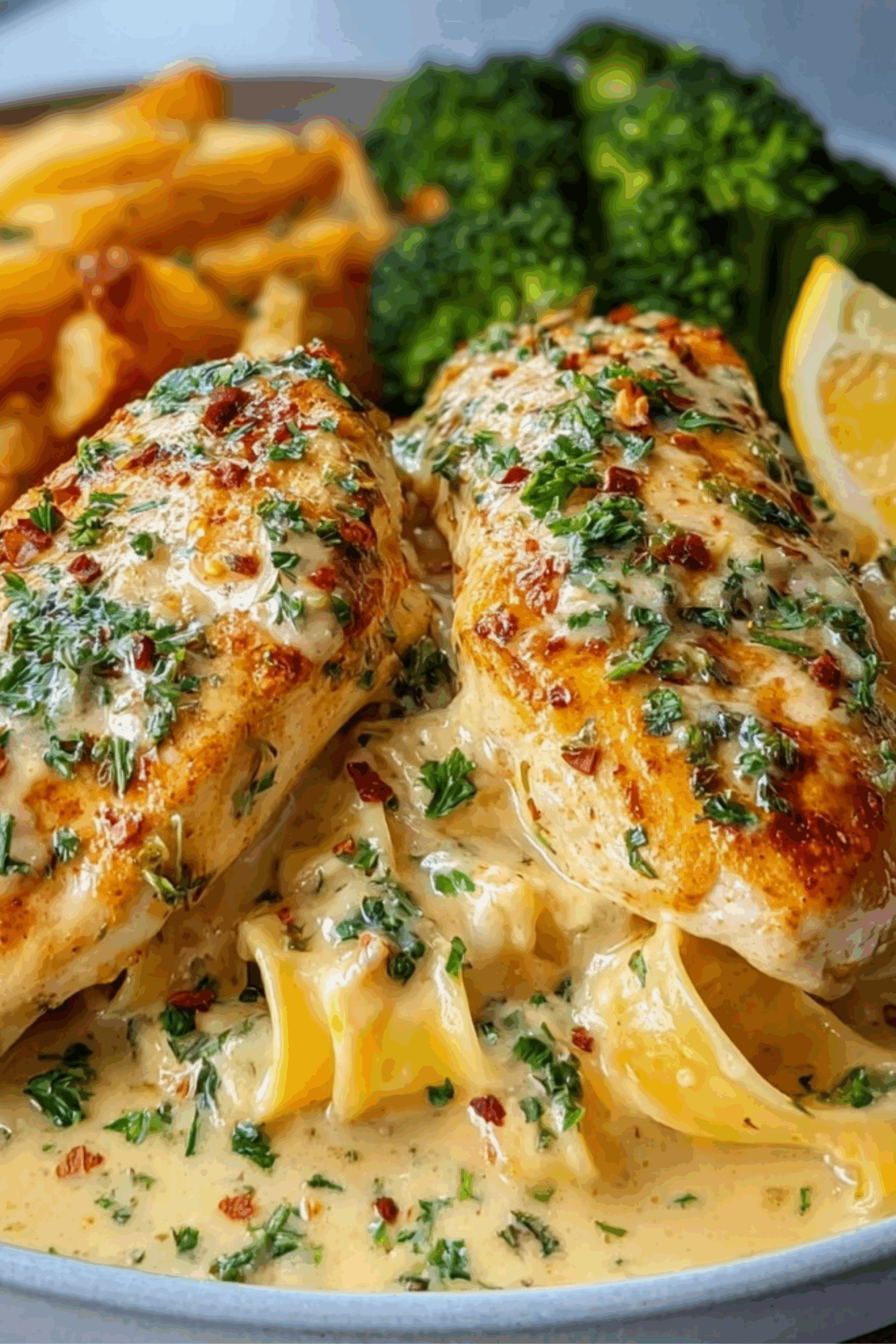 Chicken Fillet in Spicy Garlic-Parmesan Sauce – 1 Ultimate Favorite