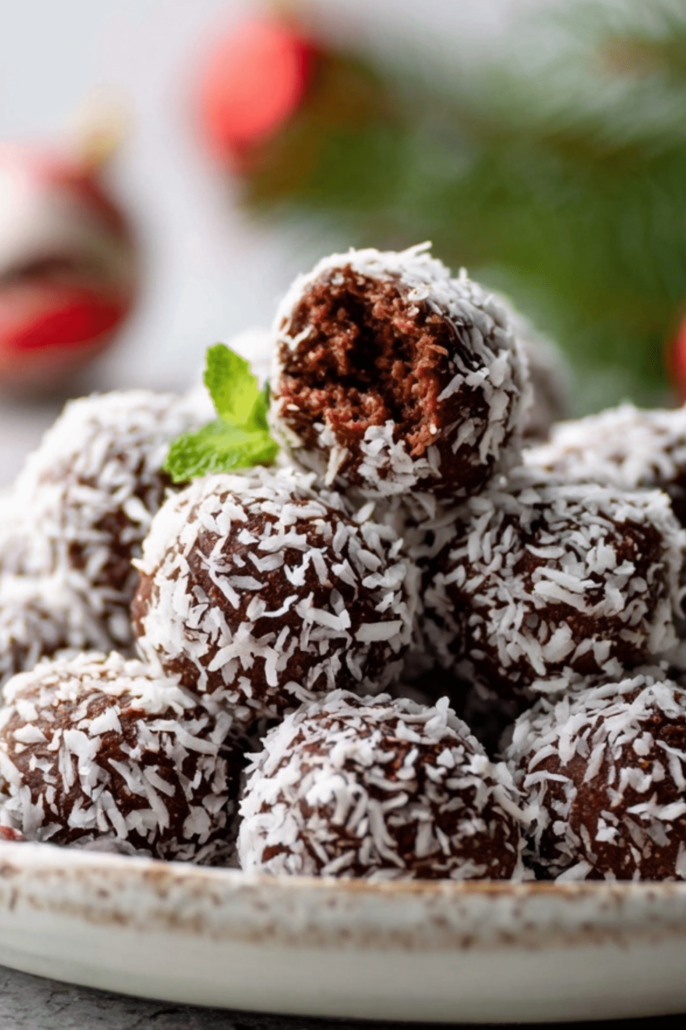 No-Bake Chocolate Coconut Snowballs – 5-Minute Festive Favorite